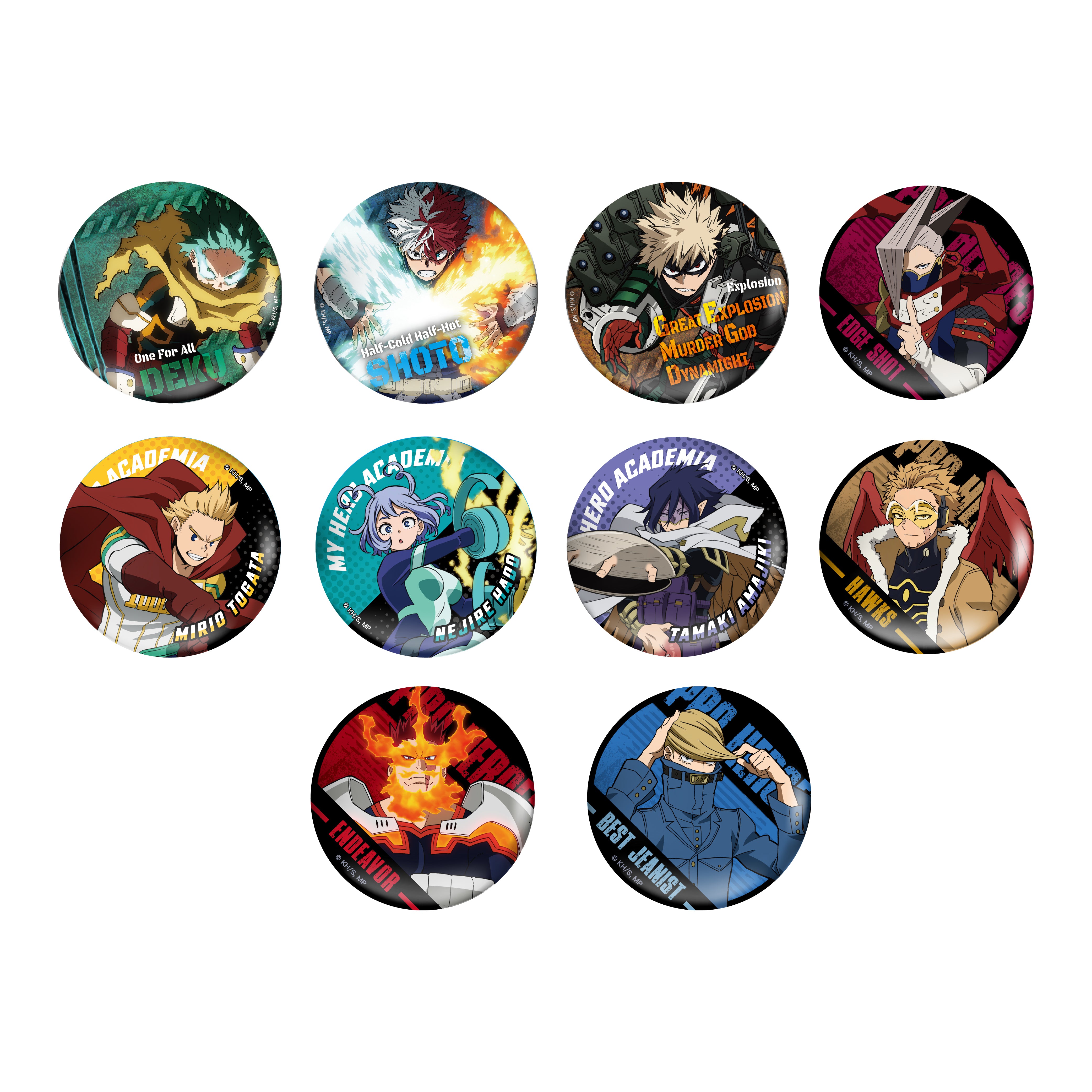My Hero Academia Season 7 - Character Badge – UNIPOP